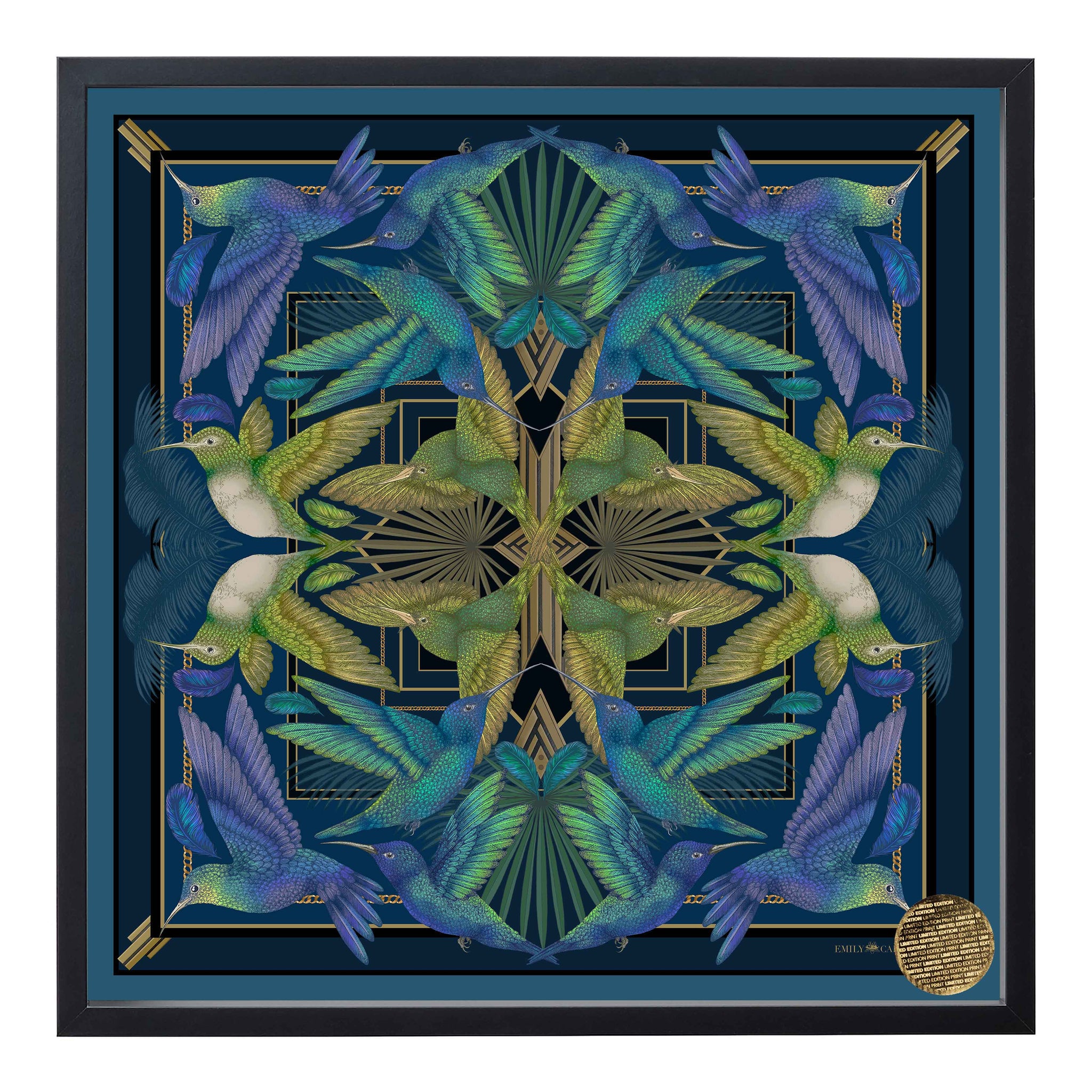 'Midnight Hummingbird' Giclée Print - Limited Edition