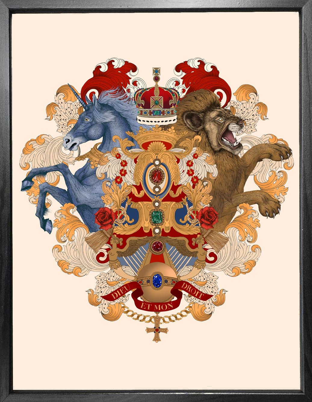 'British Monarchy' Fine Art Print