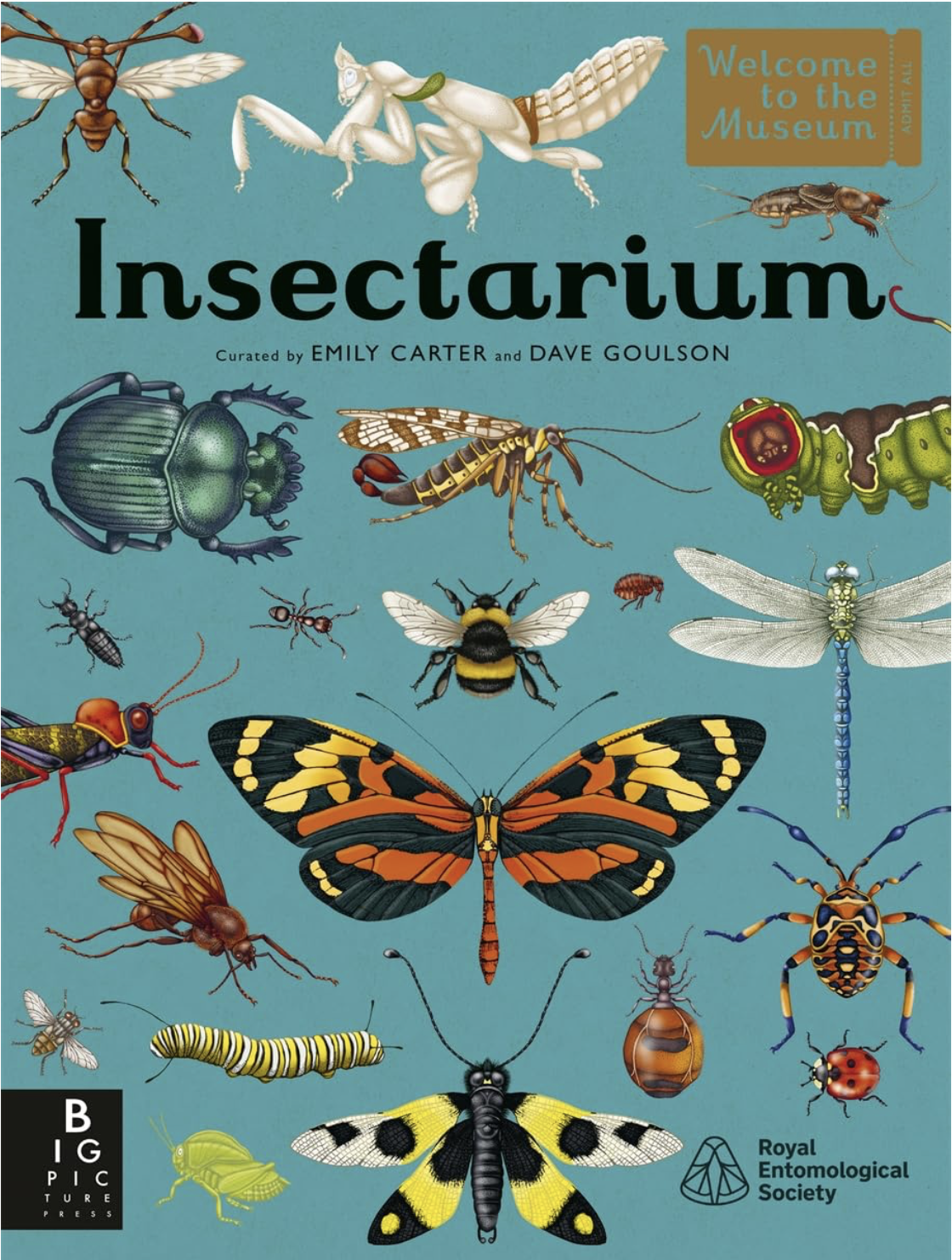 'Insectarium: Welcome To The Museum' by Emily Carter & Dave Goulson