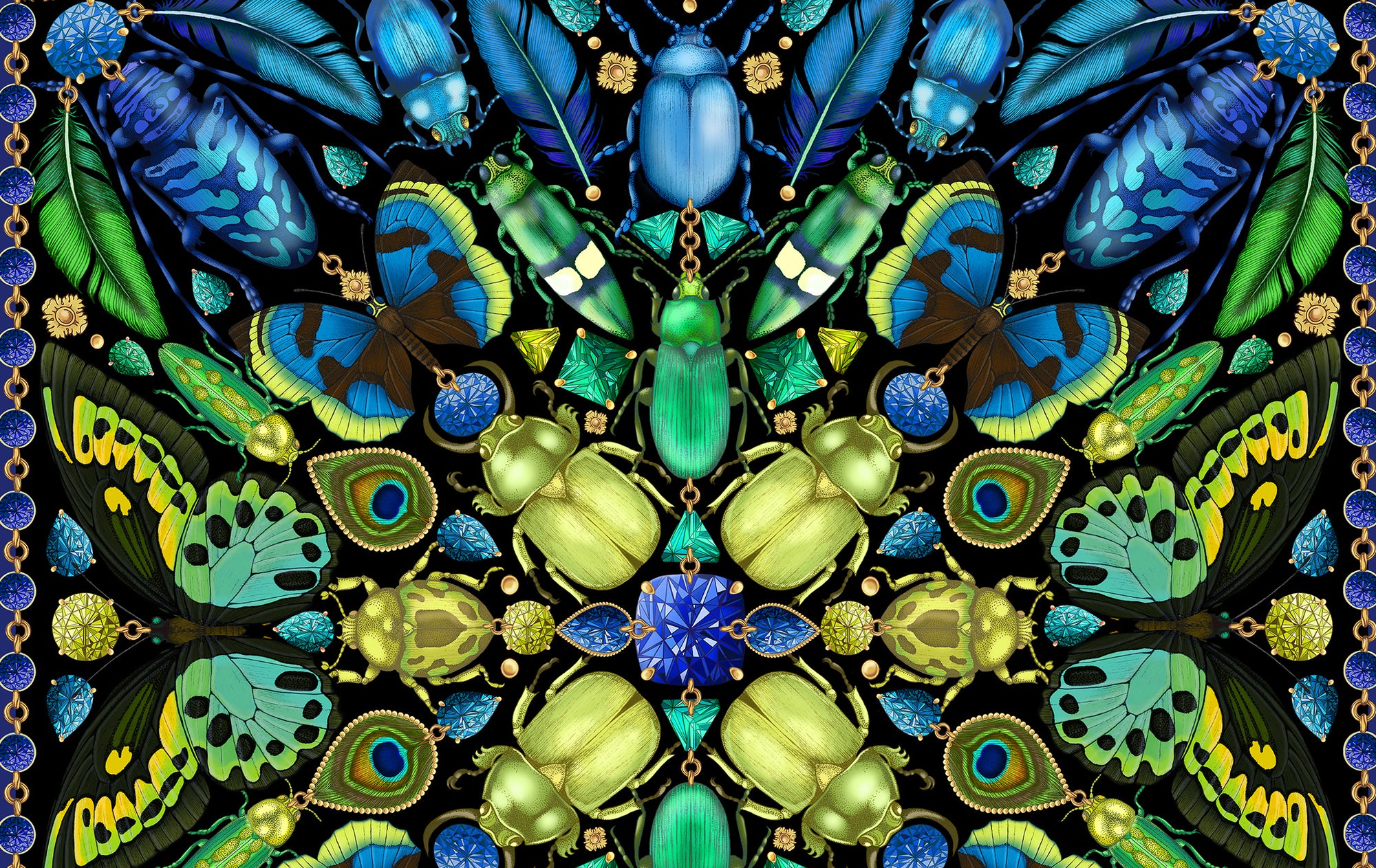 EMILY CARTER | Hand-Illustrated Silk Accessories & Fine Art Prints