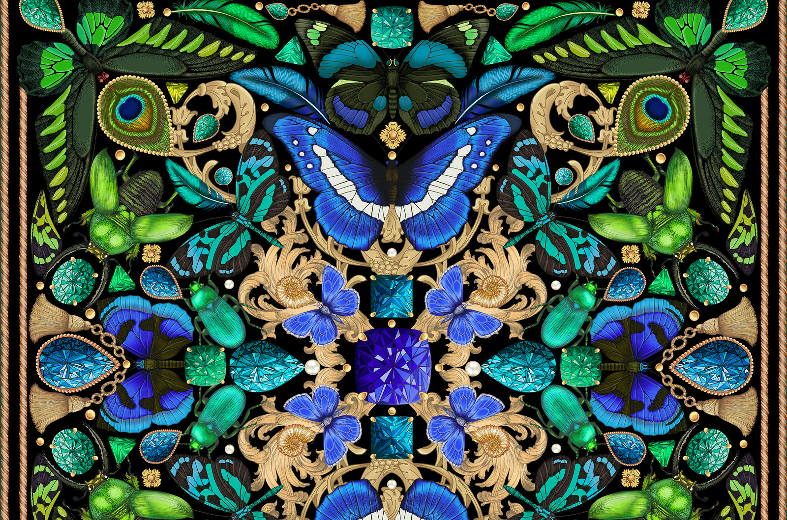 EMILY CARTER | Hand-Illustrated Silk Accessories & Fine Art Prints