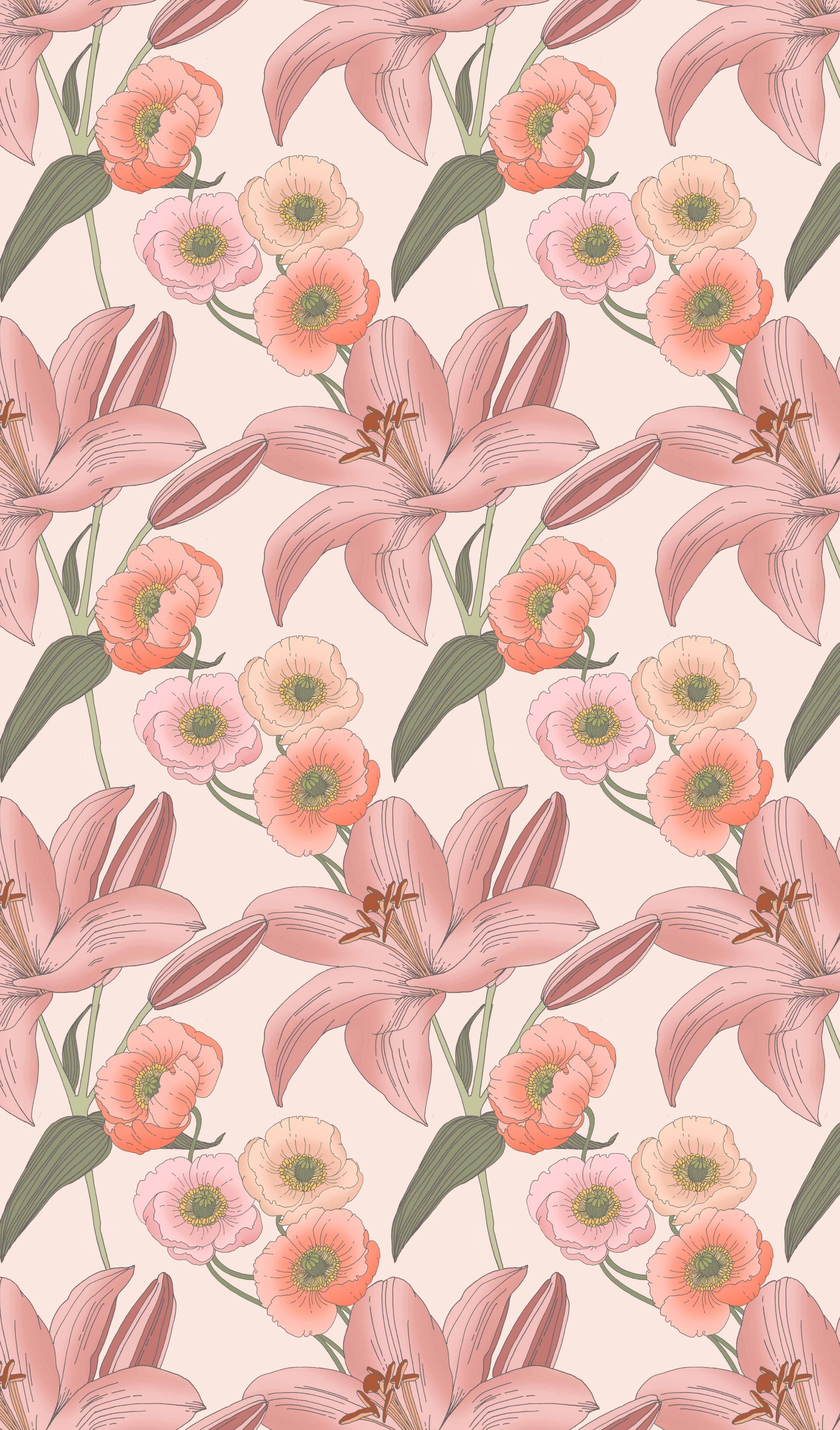 The Lily Wallpaper