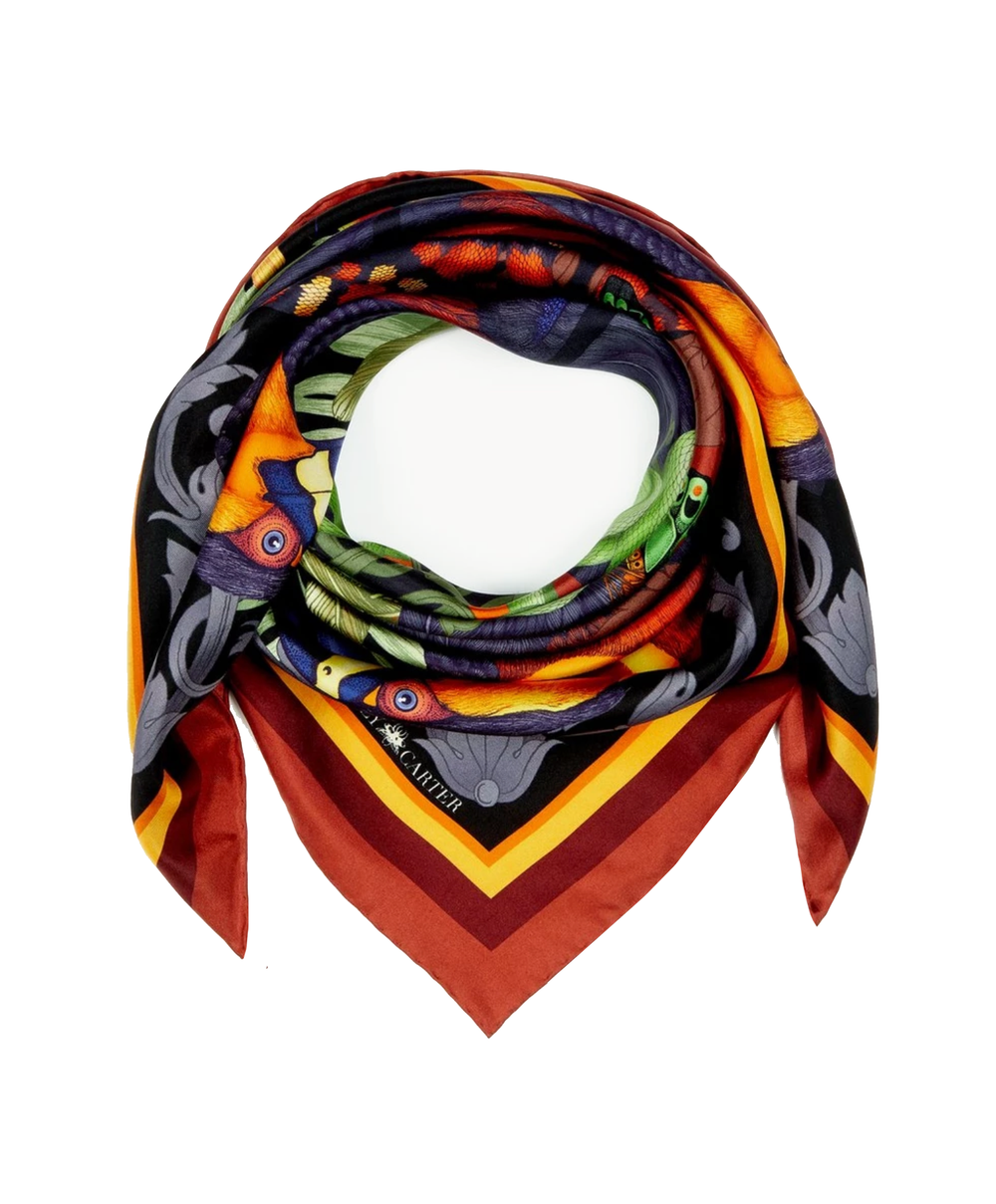 The Tropical Toucan Scarf | 90x90cm [Preorder]
